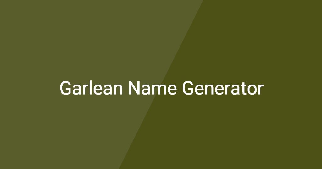 Dragon Name Generator