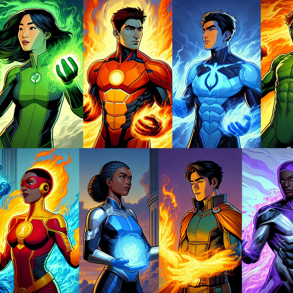 Cartoon Superhero Team Generator - Dragon Name Generator