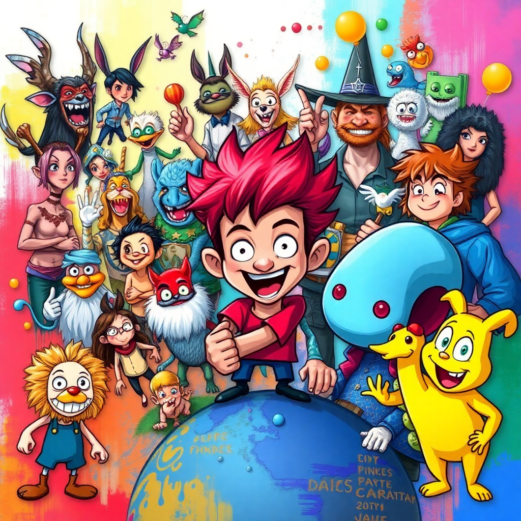 Random Character Generator Drawing - Dragon Name Generator