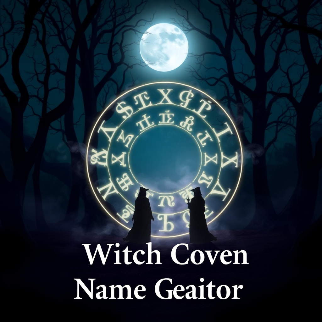 Witch Coven Name Generator - Dragon Name Generator