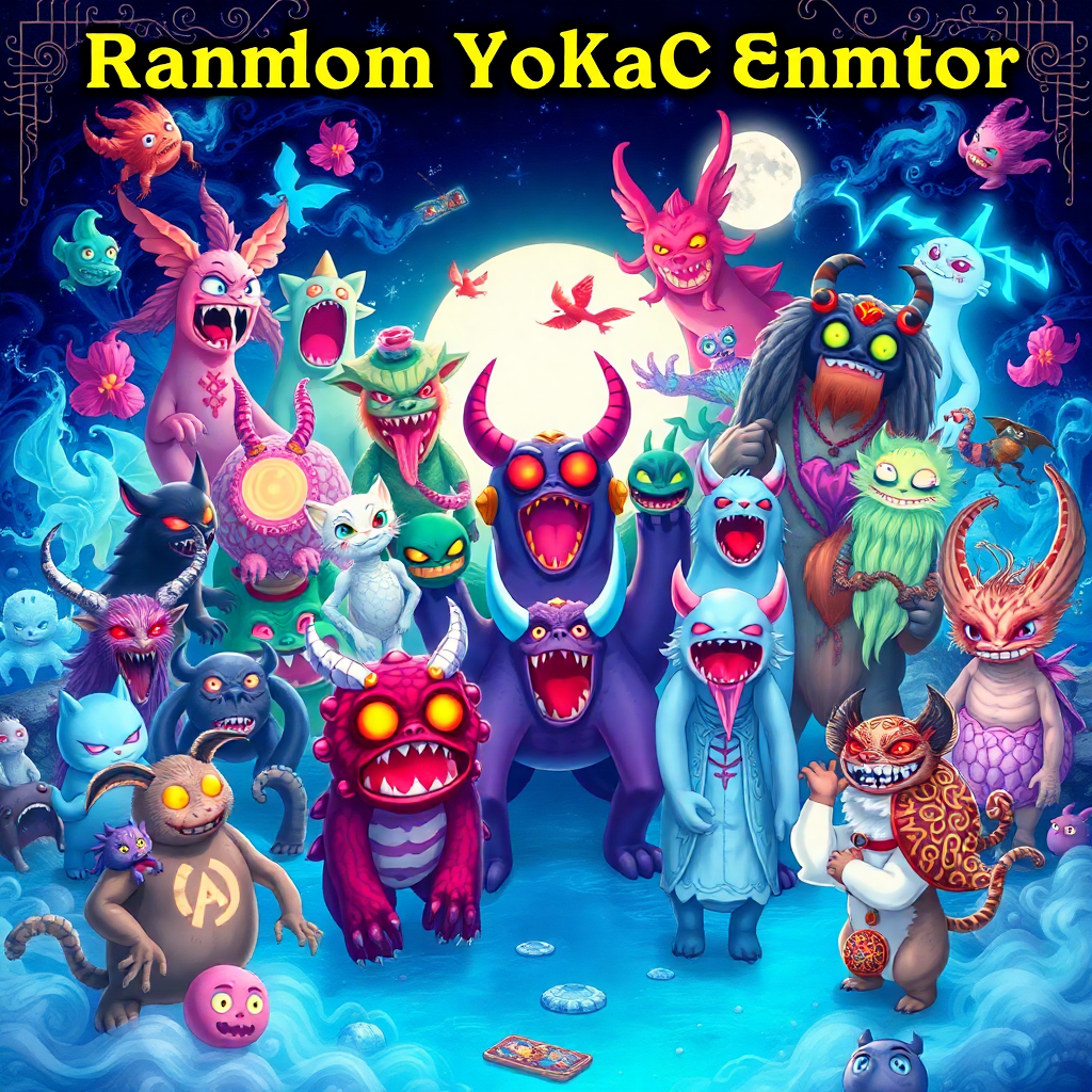 Random Yokai Generator - Dragon Name Generator