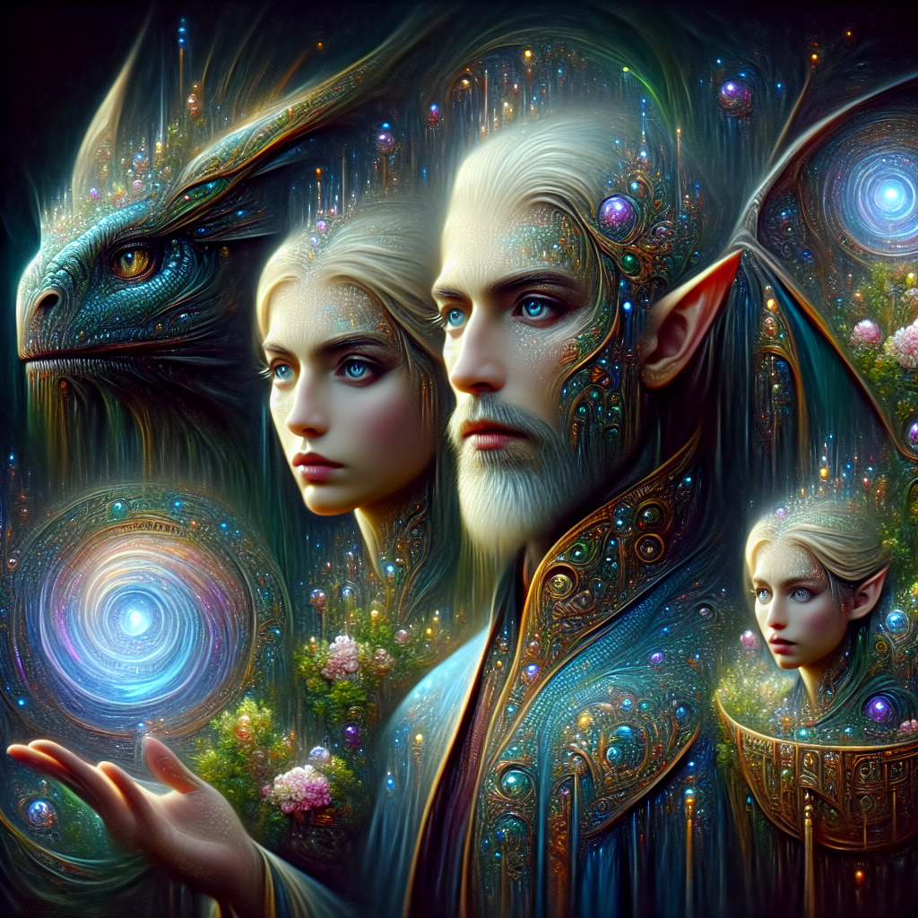 Fantasy Portrait Generator - Dragon Name Generator