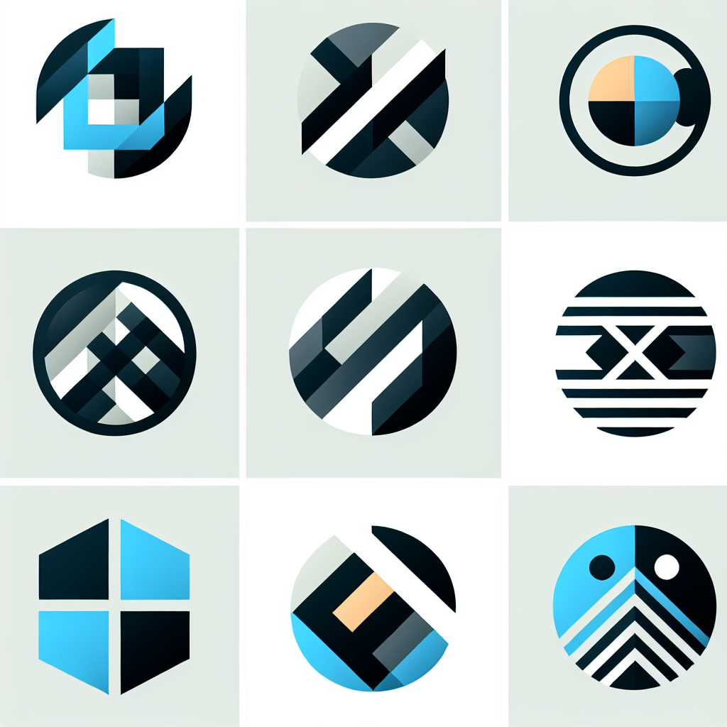 Minimalist Abstract Logo Generator - Dragon Name Generator