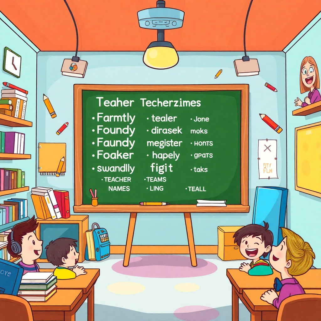 Funny Teacher Name Generator - Dragon Name Generator