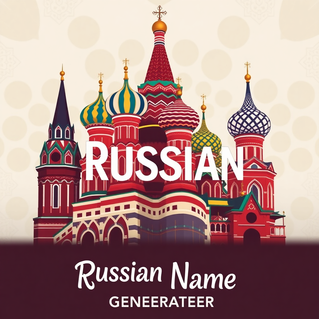Russian Male Name Generator - Dragon Name Generator