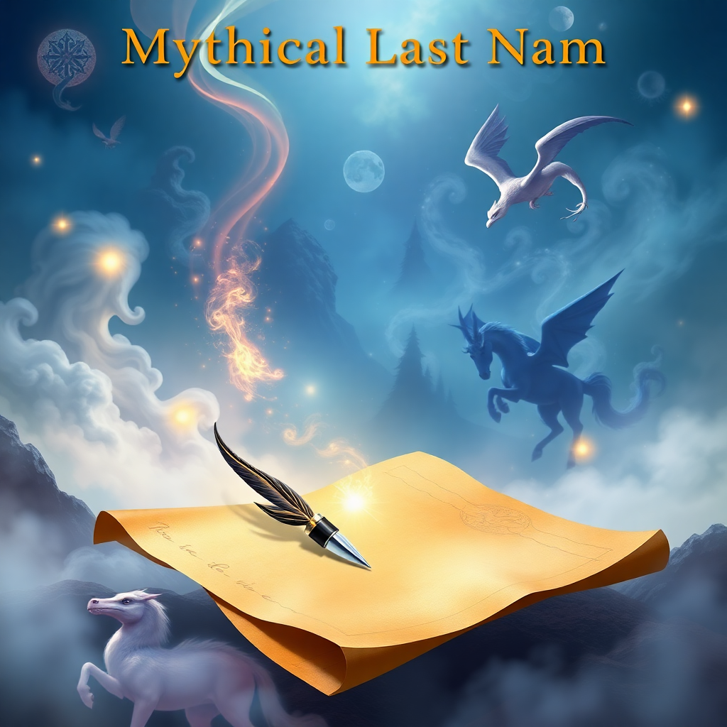 Mythical Last Name Generator - Dragon Name Generator